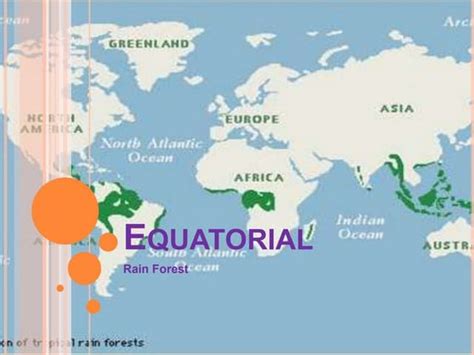Equitorial Regions Ppt