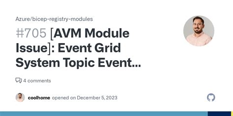 Avm Module Issue Event Grid System Topic Event Subscription W