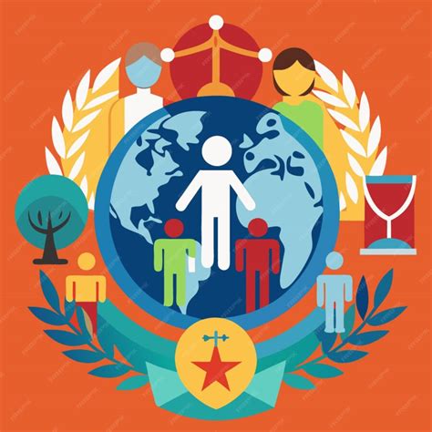 Human Right Cartoon Vector Premium Ai Generated Vector