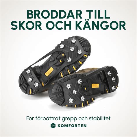 Broddar För Is Och Snö Broddar Till Skor Och Kängor Komforten