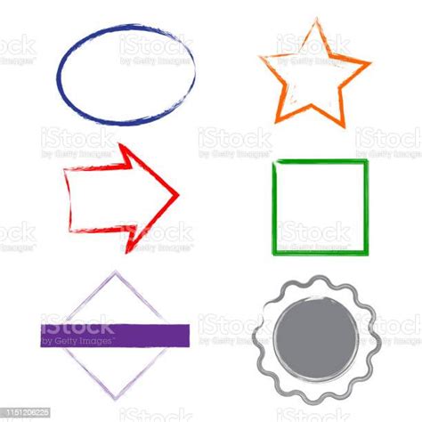 스탬프 그런 지 흰색 바탕에 프레임 프리 젠 테이 션 전단지 전단지 엽서 및 포스터에 대 한 여섯 우표 프레임 평면 디자인입니다 벡터 일러스트 레이 션 Eps10 0명에