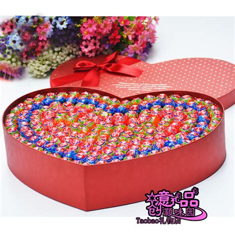 大大185颗真知棒棒棒糖心形糖果礼盒生日女生圣诞节礼物 99颗虎窝淘