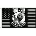 American Military Eagle Emblems Pow Mia Double Sided Flag With Grommets 3ft X 5ft Usa Made