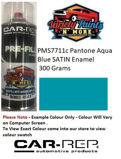 Pms7711c Pantone Aqua Blue Satin Enamel 300 Grams