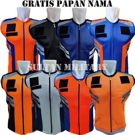 Jual Rompi Jala Doublemesh Tebal High Quality Tanpa Logo Gratis Nama Banyak Pilihan Terbaru