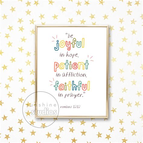 Scripture Art Printable Bible Download Gender Neutral Romans Memory