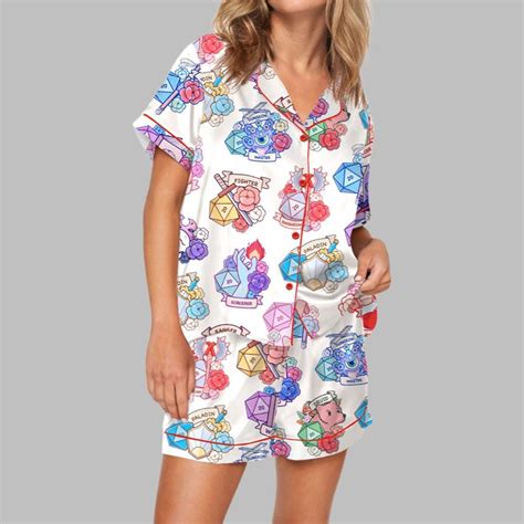 Dnd Class Pajama Set For Women