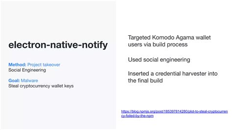 Javascript Supply Chain Security Ppt