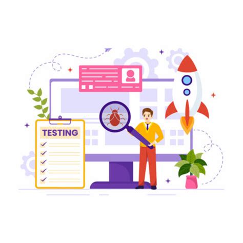 Software Testing Vector Illustration MasterBundles