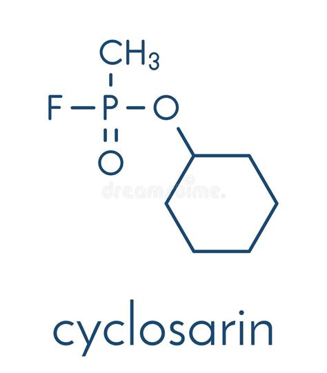 Cyclosarin Stock Illustrations 3 Cyclosarin Stock Illustrations