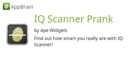 Iq Scanner Prank For Android App Stats And Insights