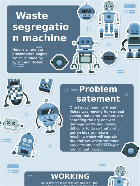 Humanoid Robot Project Proposal By Slidesgo Pdf