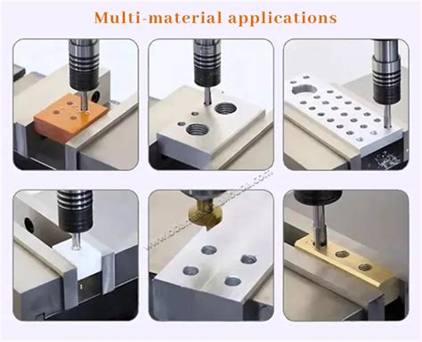 220v Automatic Tapper Cnc Drilling Tapping Machine Universal Flexible