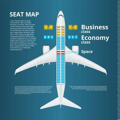 Chart Airplane Seat Plan Of Aircraft Passenger Aircraft Seats Plan