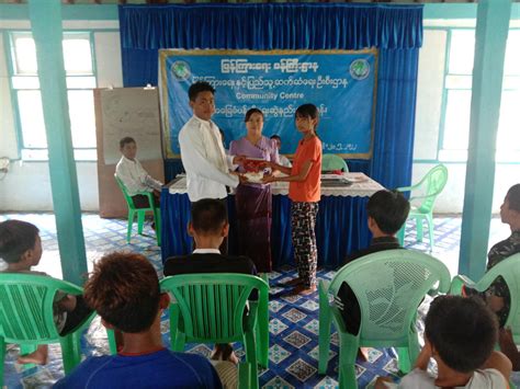 မဟာ‌အောင်မြေမြို့နယ် လူထုအခြေပြုဗဟိုဌာနခန်းမ၌ အခြေခံပန်းချီရေးဆွဲနည်း