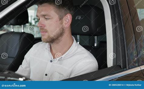 Man Gets Car Key From The Woman Stock Footage Video Of Potential