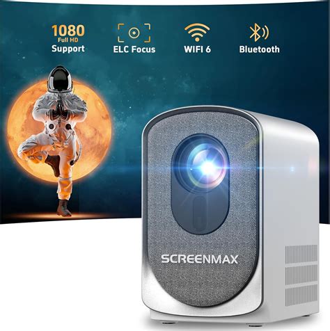 [electric Focus] Screenmax C7 Mini Projector With Wifi And