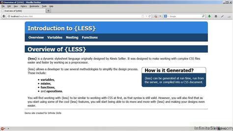 Writing Css With Less Tutorial Parametric Mixins Multiple