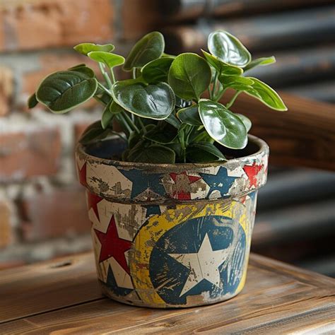 A Ceramic Pot Plant Photography Premium Ai Generated Image