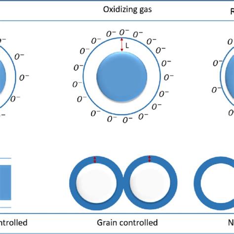 Schematic Representation Of Gas Sensing At Different Modes Download Scientific Diagram