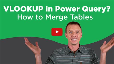 How To Merge Tables With Power Query Similar To Vlookup Excel Campus