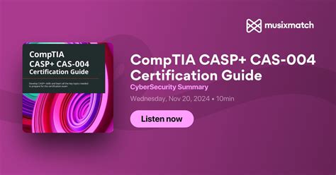 Comptia Casp Cas 004 Certification Guide Transcript Cybersecurity