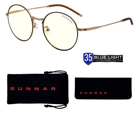 Gunnar Ellipse Blue Light Filter Lightweight Stainless Steel Computer