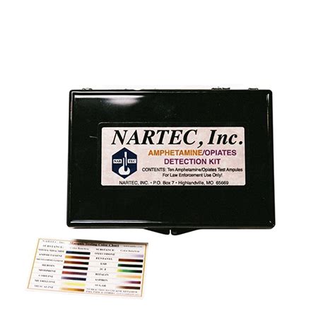 Nartec Amphetamine Opiate Drug Test Kit Creative