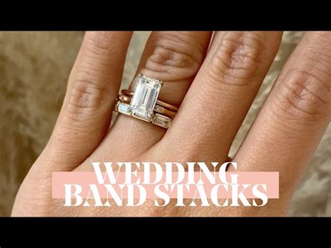 How To Stack Wedding Bands 60 Photos