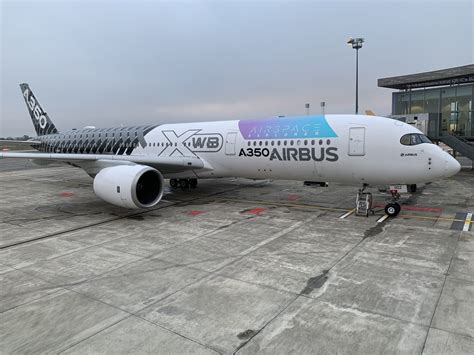 Airbus A350 900 Air India Welcomes First Of 20 Airbus A350 900