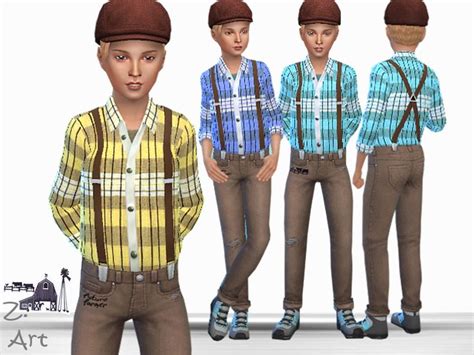 Zuckerschnute20s Farmz 02 Outfit Outfits Sims 4 Clothes