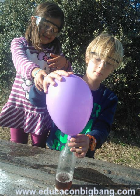 Infla Un Globo Con Una Botella Vinagre Y Bicarbonato Experimentos