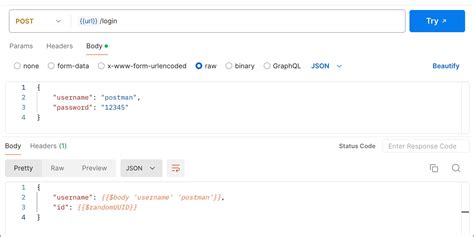 generate mock responses using variables and templates postman docs