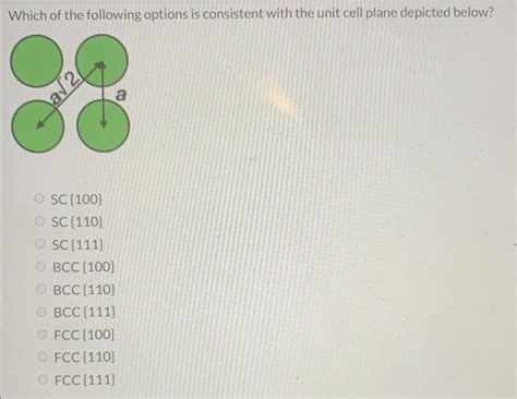 Solved Which Of The Following Options Is Consistent With The
