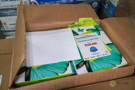 Pallet Of Assorted Copy Paper Roller Auctions