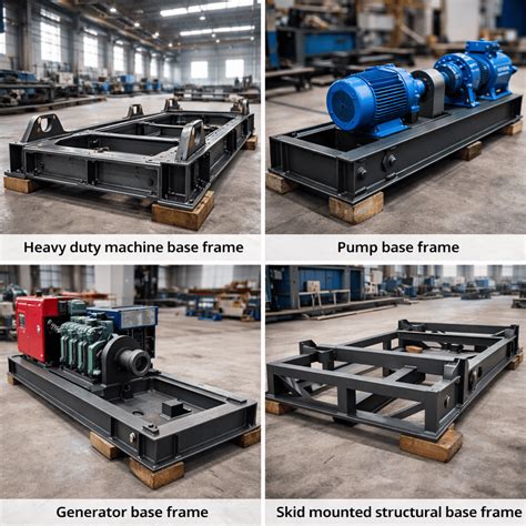 Industrial Base Frame Fabrication Services In India