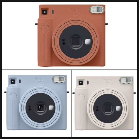 チェキ Fujifilm富士フイルム インスタントカメラ 『チェキ』instax Square Sq1 テラコッタオレンジグレイシャー