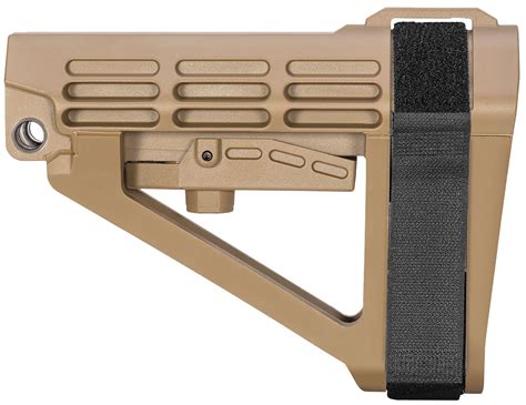 Sb Tactical Sba4x02sb Sba4 X Synthetic Flat Dark Earth 5 Position