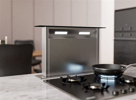 Falco 60cm Down Draft Glass Extractor Banwell Appliances