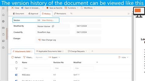 Document Control Qms Sharepoint