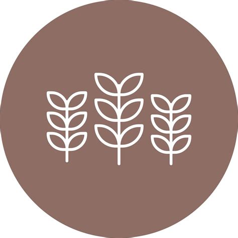 Premium Vector Wheat Vector Illustration Style