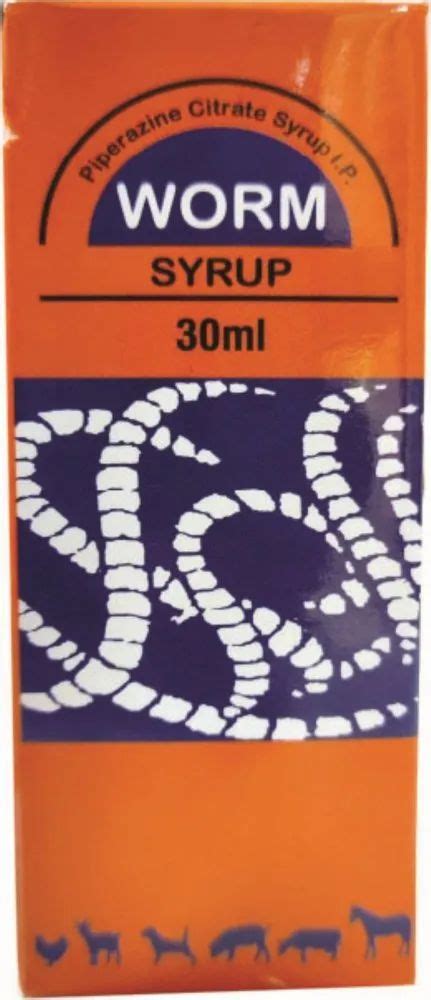 Anti Worm Syrup At Best Price In India