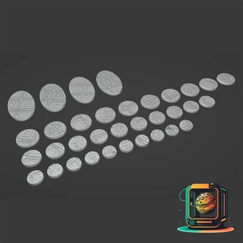 Necroworld Bases X34 Rcults3d