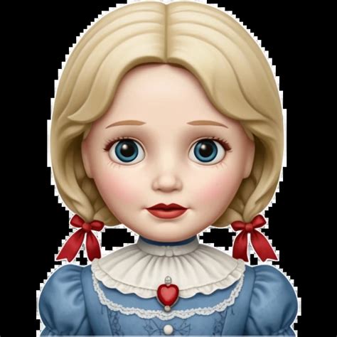 Annabelle Doll Emoji Ai Emoji Generator