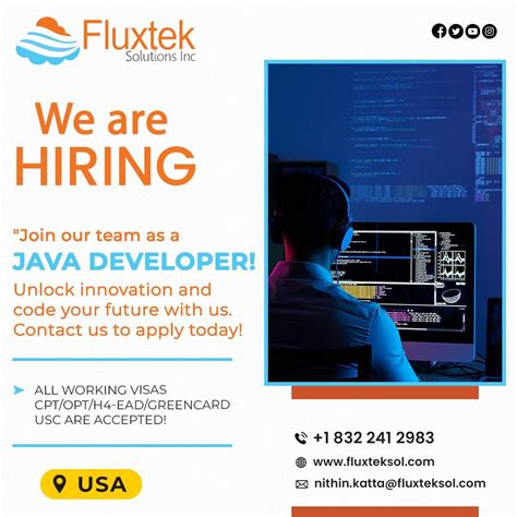 Fluxtek Solutions Inc On Linkedin Joinourteam Hiringnow