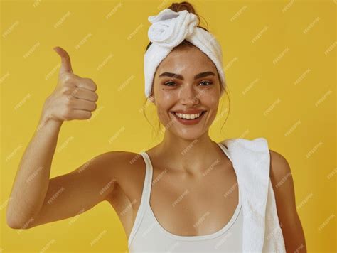 Positive Feedback Model Reviews Hair Or Beauty Service Premium Ai Generated Image