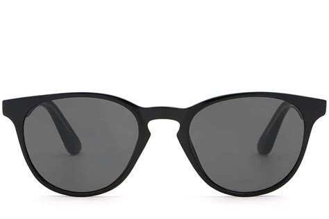 Oval Black Plastic Sunglasses Bs2503 0100 Sunnies