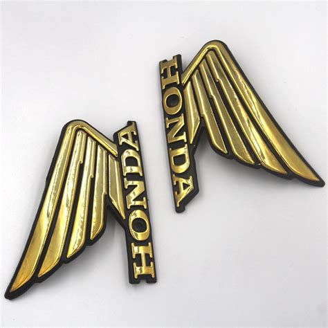 Honda Wings Logo Emblem For Motorcycle Tank Arc And Flat Style Shopee