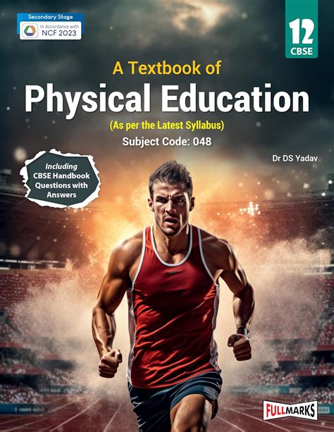 Physical Education Class 12english Medium Cbse 2024 25