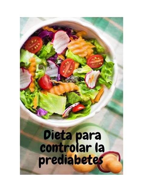 Dieta Para Controlar La Prediabetespdf Diabetes Mellitus Dieta